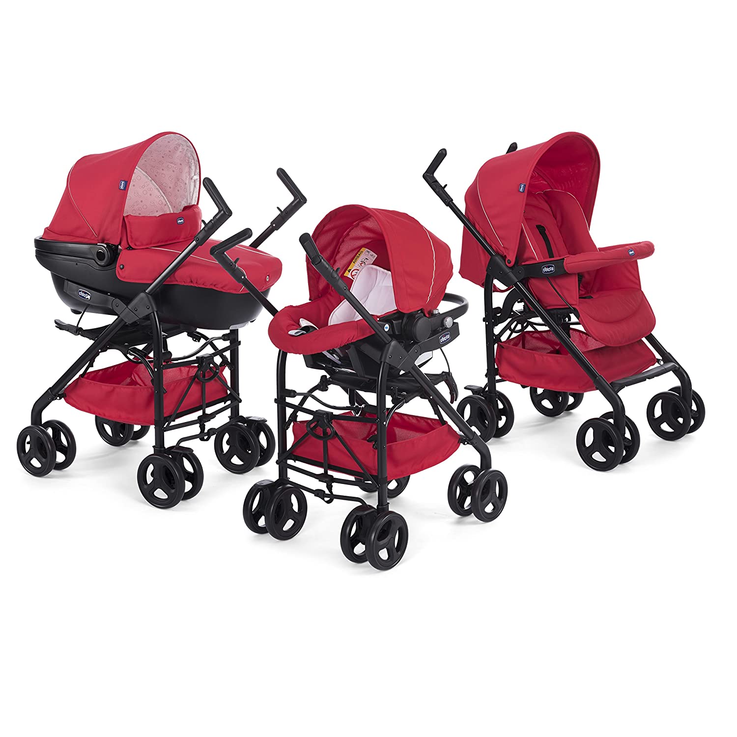 Trio Chicco Sprint: il passeggino tre in uno preferito da genitori e ...